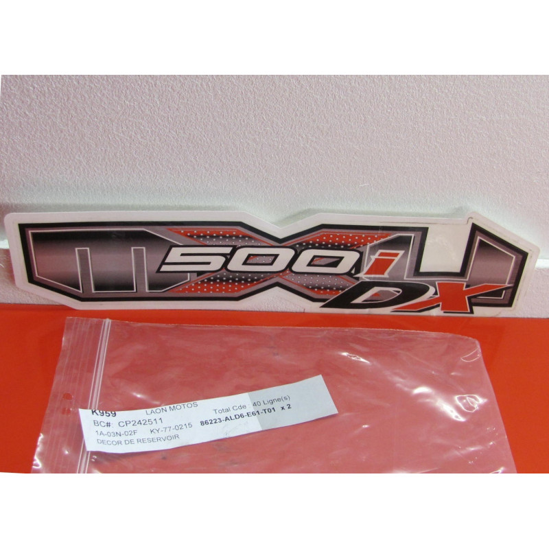 KYMCO MXU 500 STICKERS