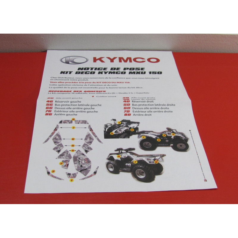KIT DECO KYMCO 150 MXU